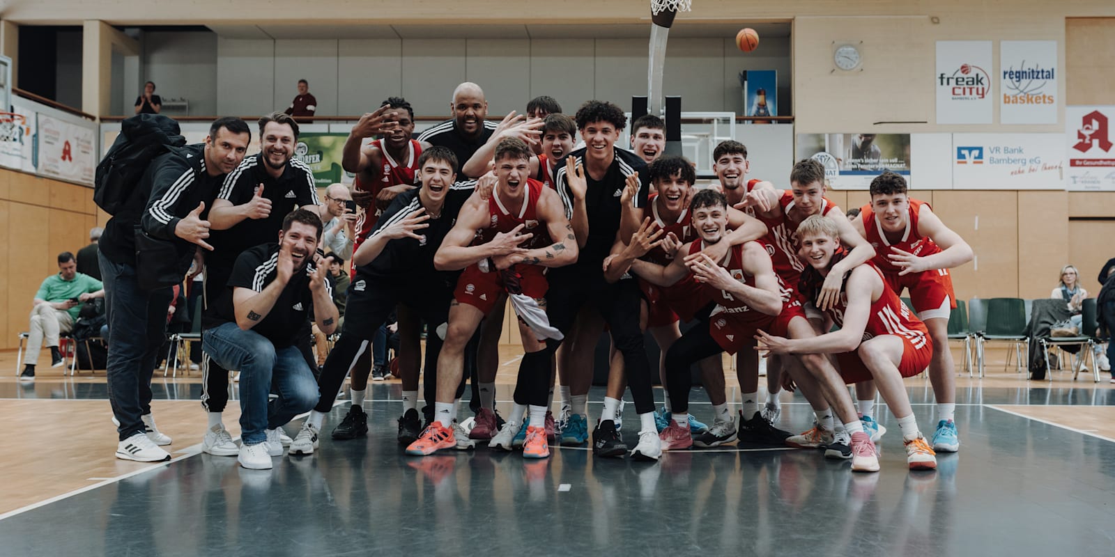 Die U19 der Bayern erneut im TOP4