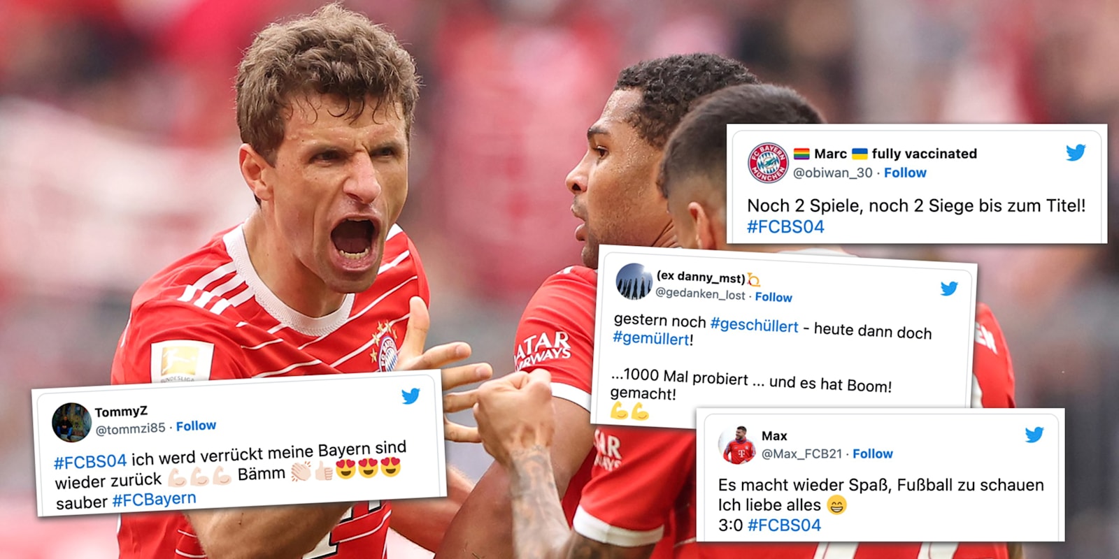 6:0! Eure besten "Chapeau, FC Bayern"-Tweets