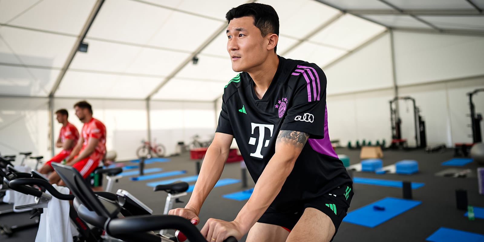 Minjae Kim starts training at Tegernsee