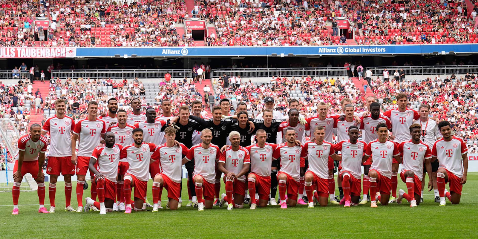 Momentos de piel de gallina en la presentación del equipo Allianz FC Bayern