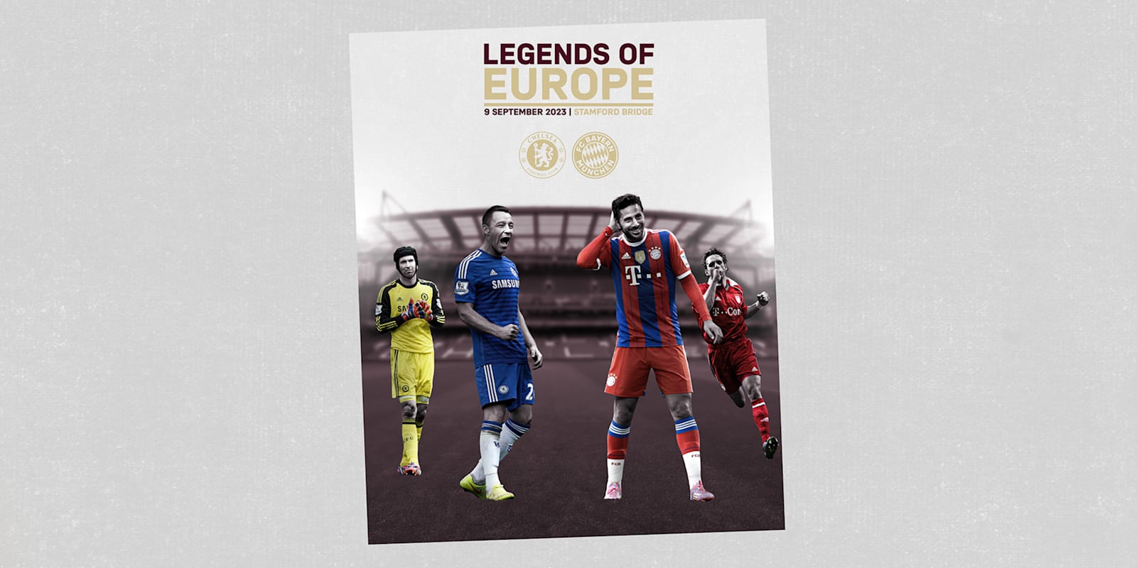 Big names set for Bayern vs. Chelsea Legends match