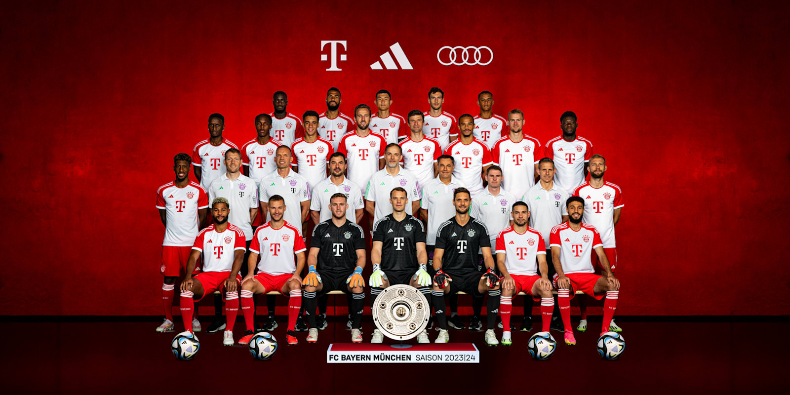 Download now: Official 2023/24 team photo | FC Bayern