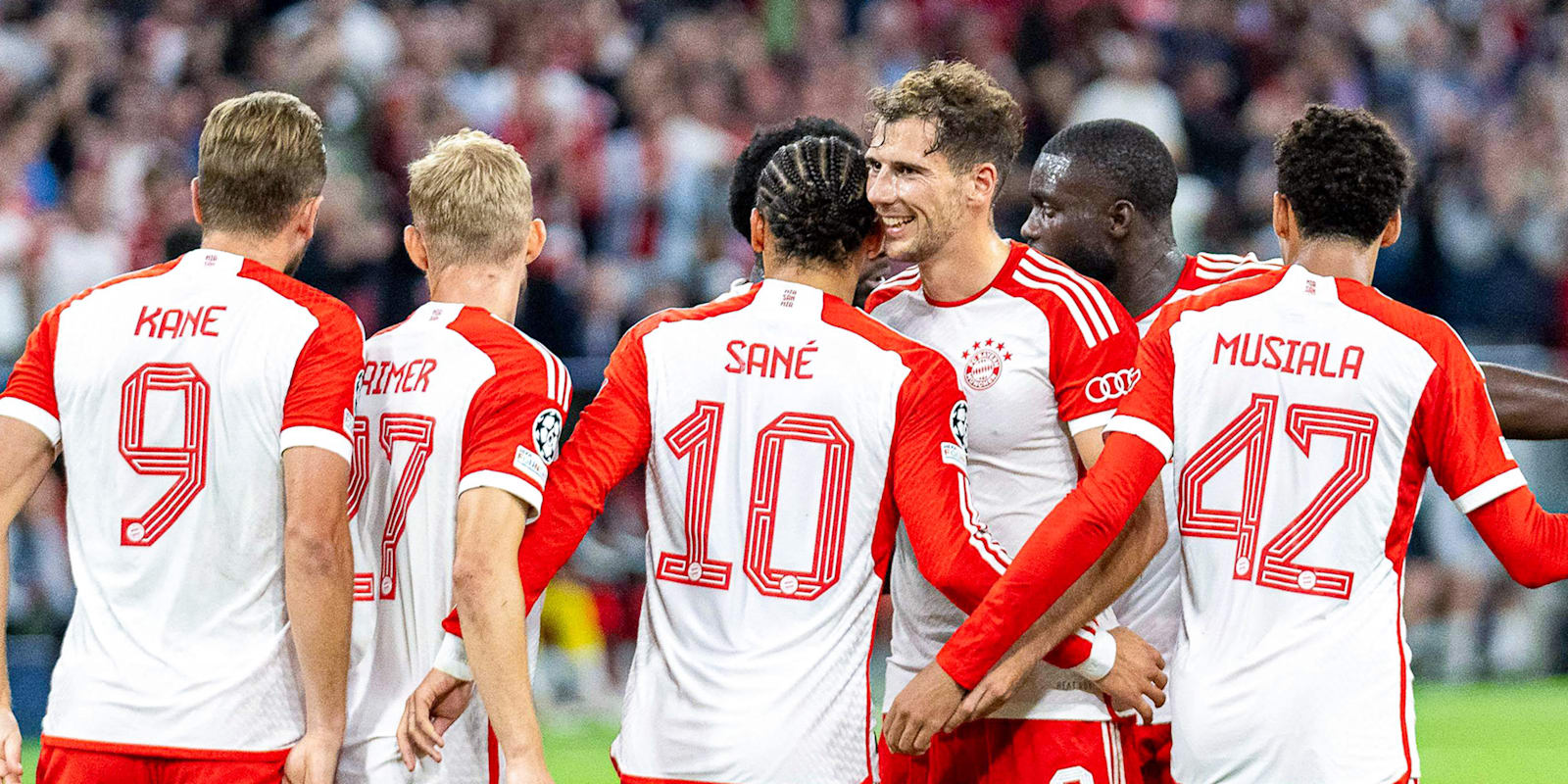 Line-ups: FC Bayern vs. Manchester United - Champions League 23/24