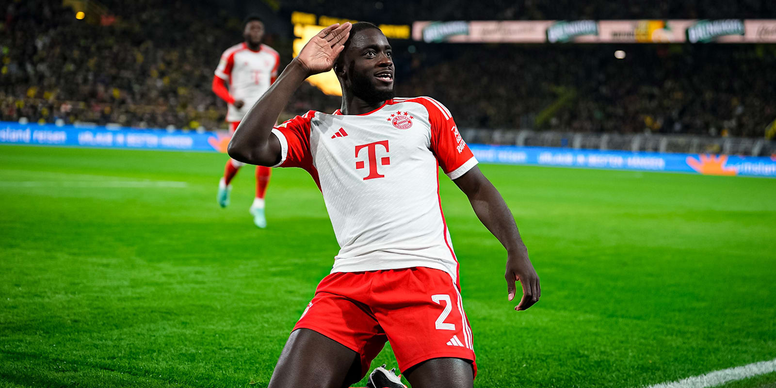 Dayot Upamecano crowns impressive comeback with goal in Dortmund