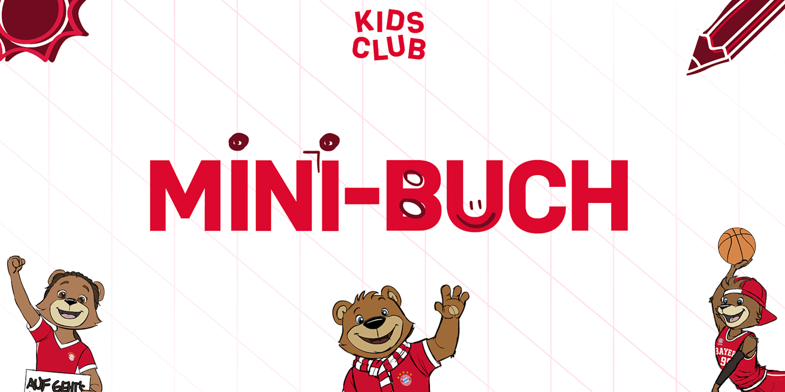 Das MINI-BUCH: Malbuch des FC Bayern KIDS CLUB