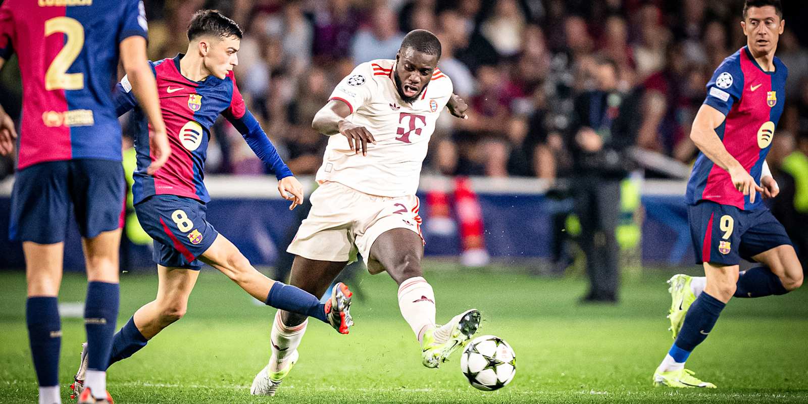 Statistics: Barcelona vs. FC Bayern - Champions League 24/25