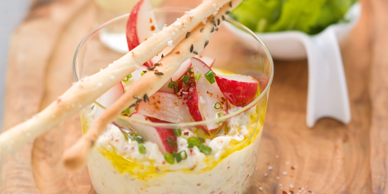 Obazda „O sole mio“mit Radieserlsalat