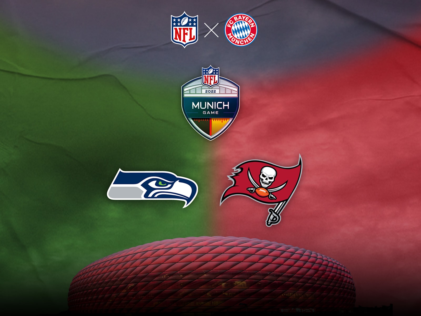 How the American football show between the Seahawks and Buccaneers ...