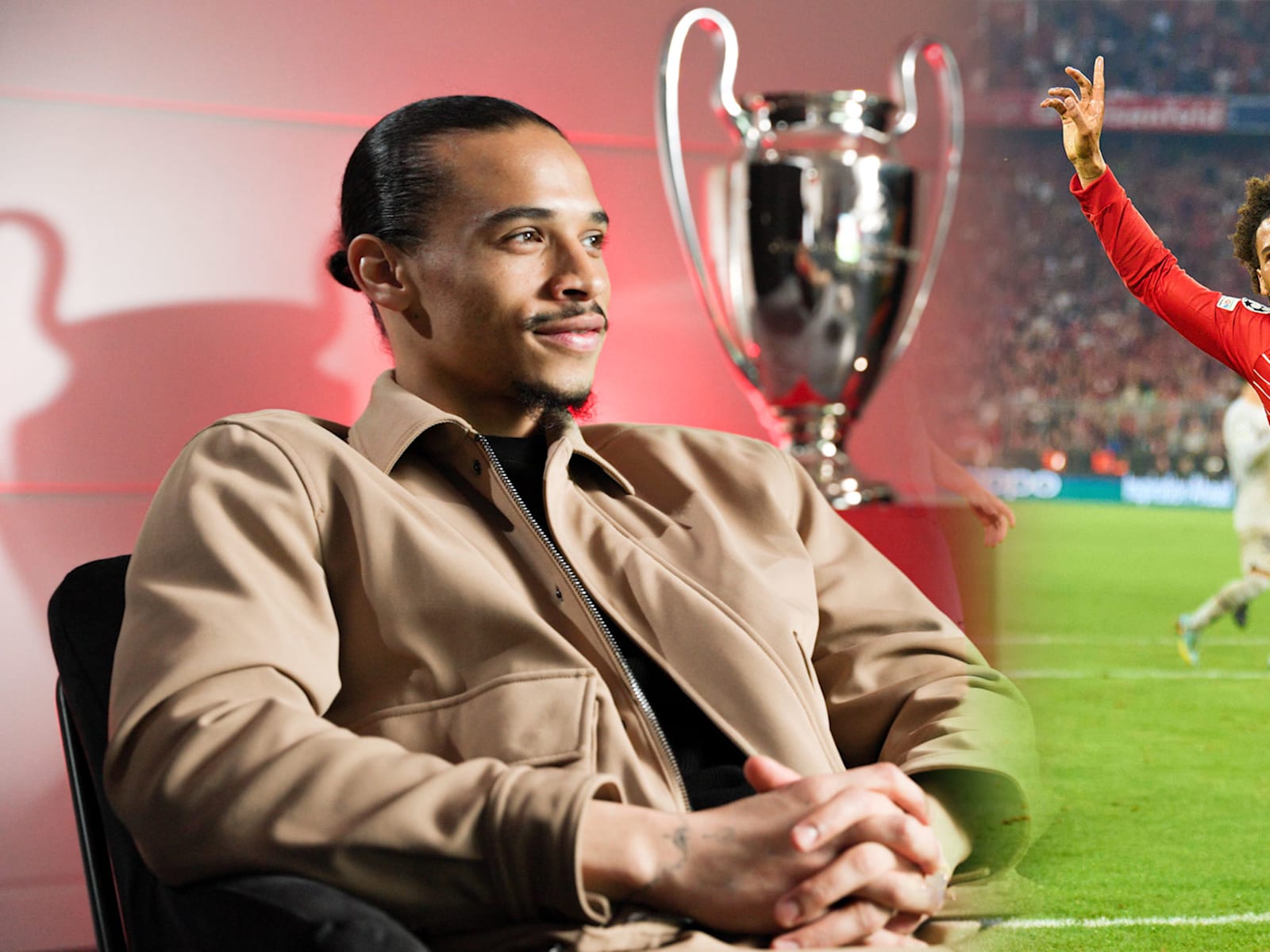 Entrevista a Leroy Sané previa al partido contra el PSG: "Adelante, ¡todo es ataque!"