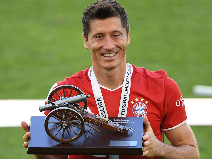 Robert Lewandowski is Bayern's Player of the Month for June