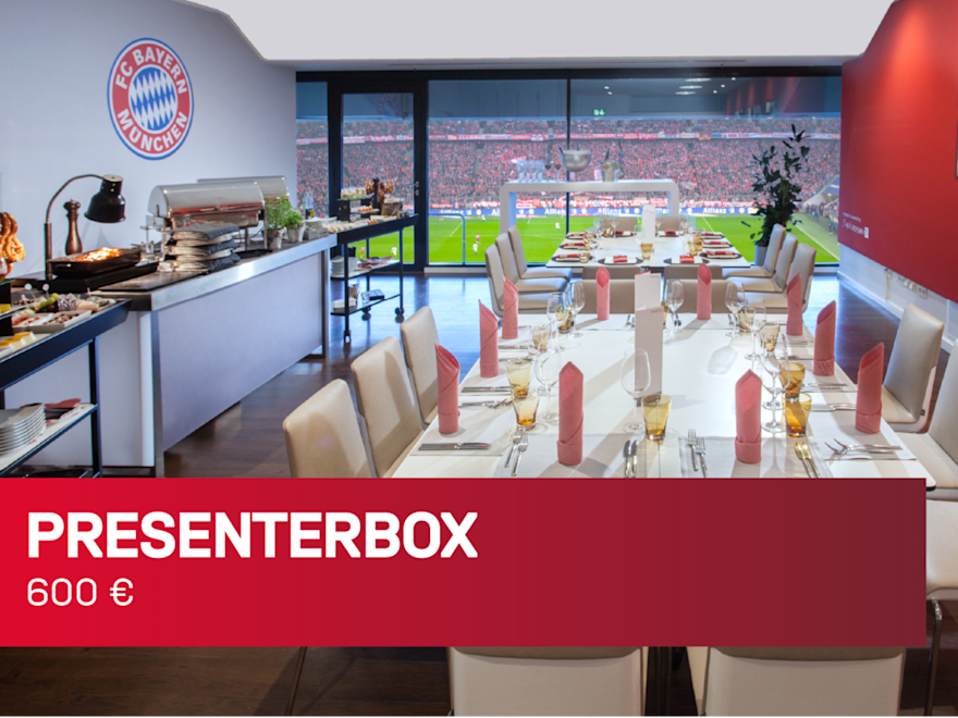 Request an FC Bayern day ticket with hospitality