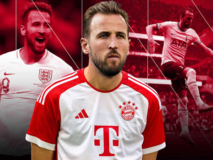 Harry Kane to wear number 9 for Bayern