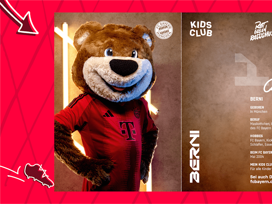 Berni - Das Maskottchen des FC Bayern München