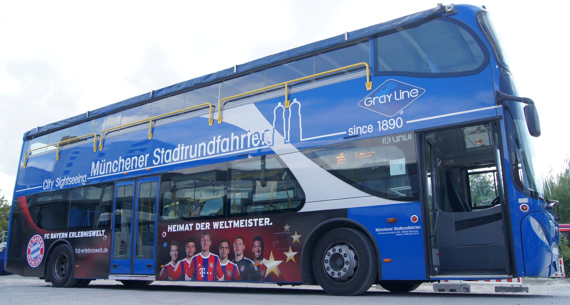 WM-Bus rollt durch München - MUSEUM