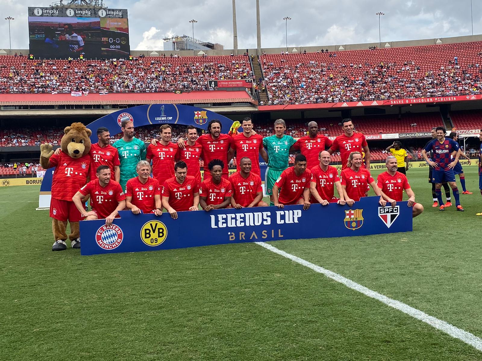 Leyendas del Bayern en Brasil
