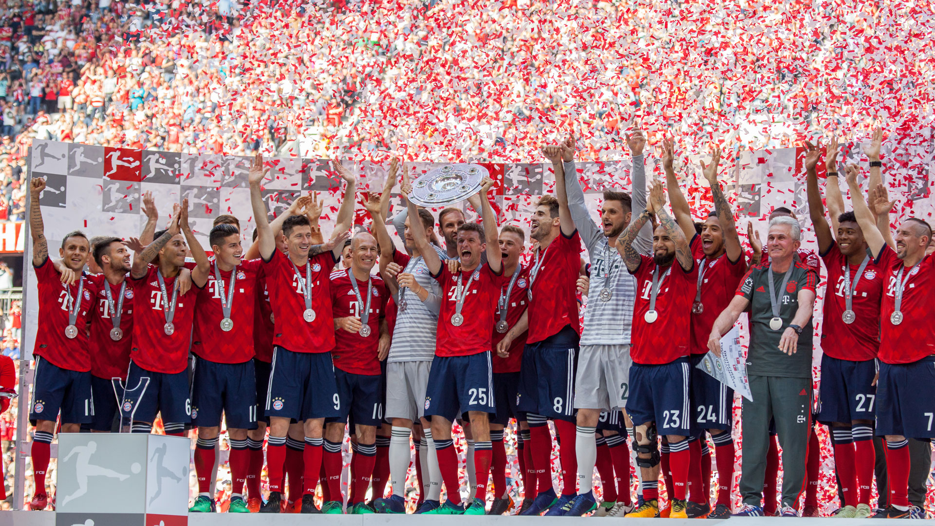 Das Meisterstück des FC Bayern in Zahlen - Allianz Arena