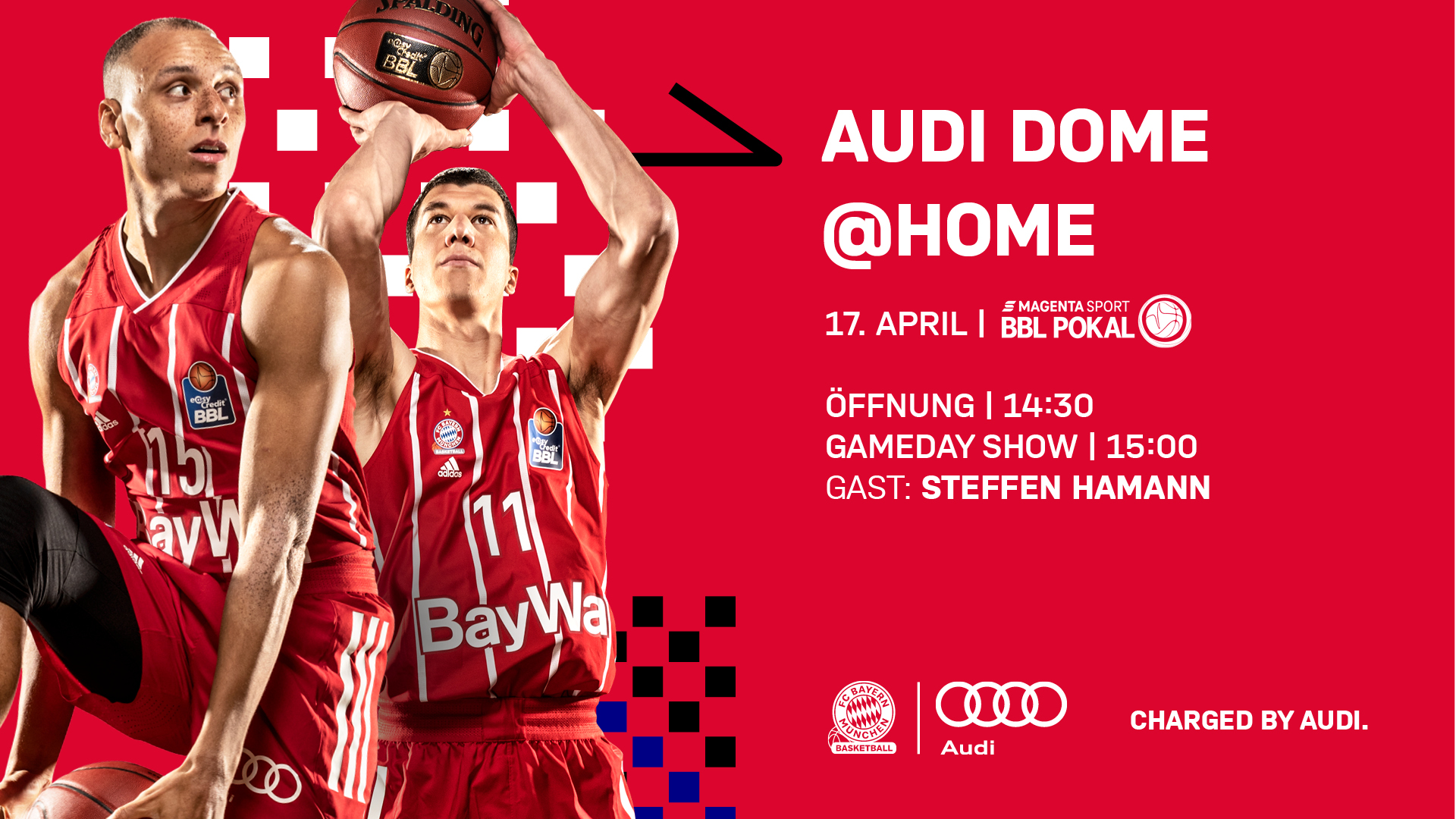 Der „Audi Dome @ home“ öffnet wieder zum Pokal-Halbfinale
