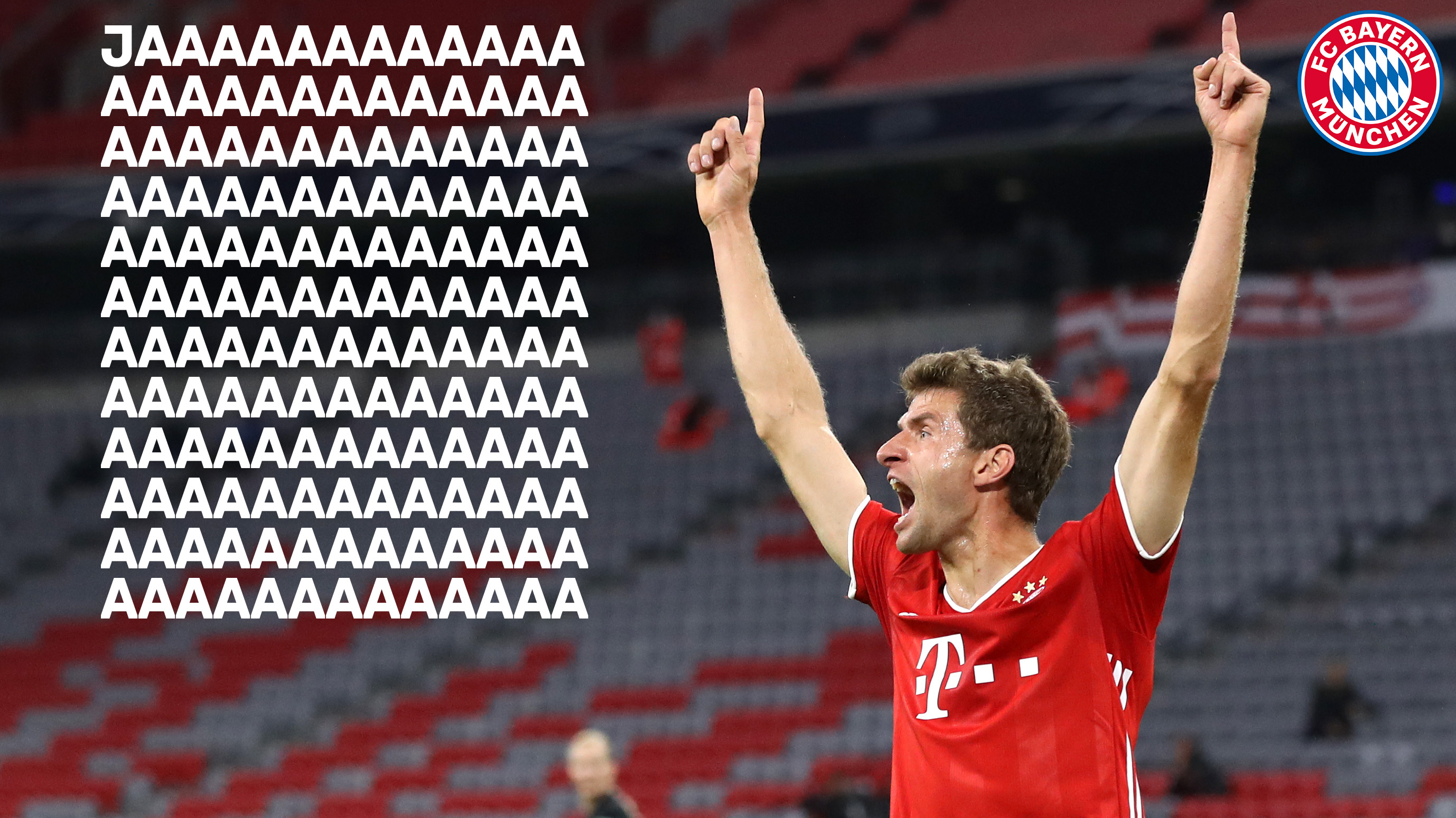 Video: JAAAAA! Thomas Müller's joyful goal celebrations