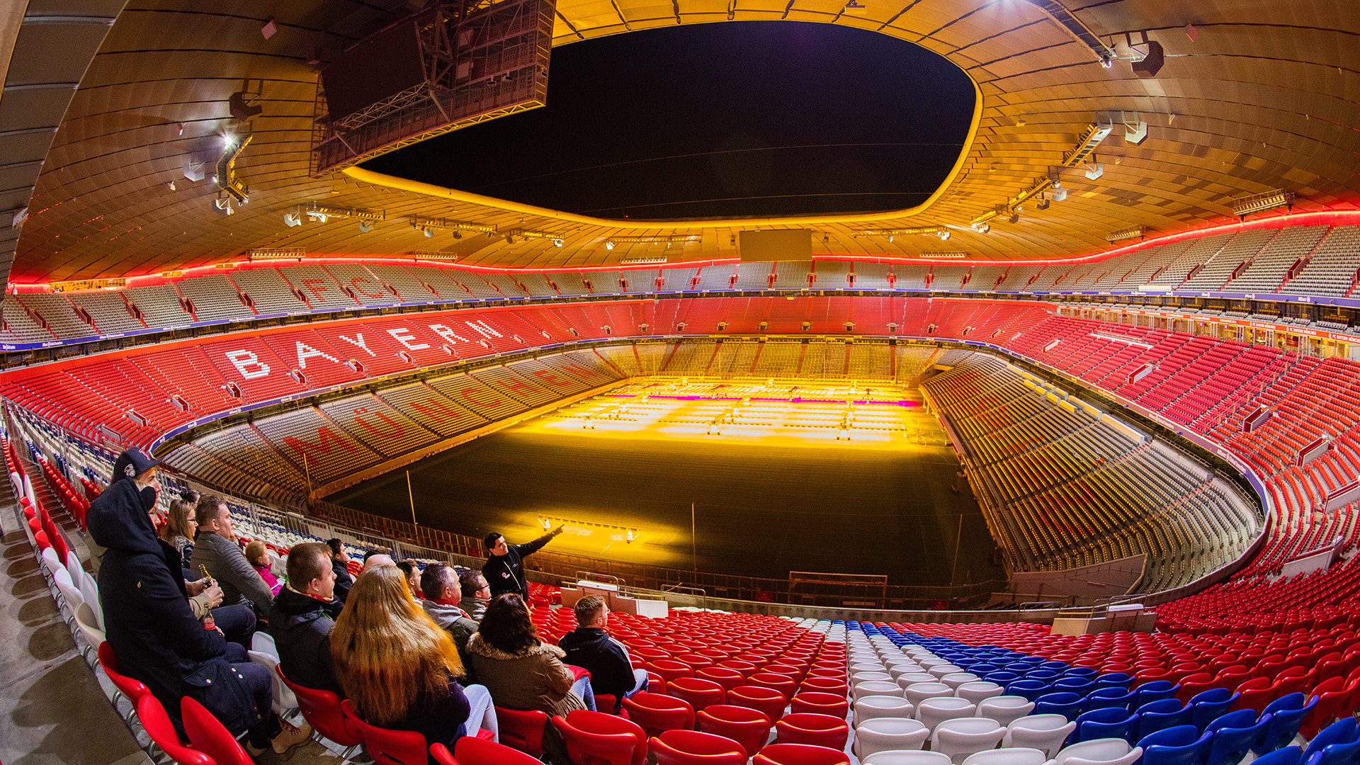 Allianz Arena@Night am 17. November