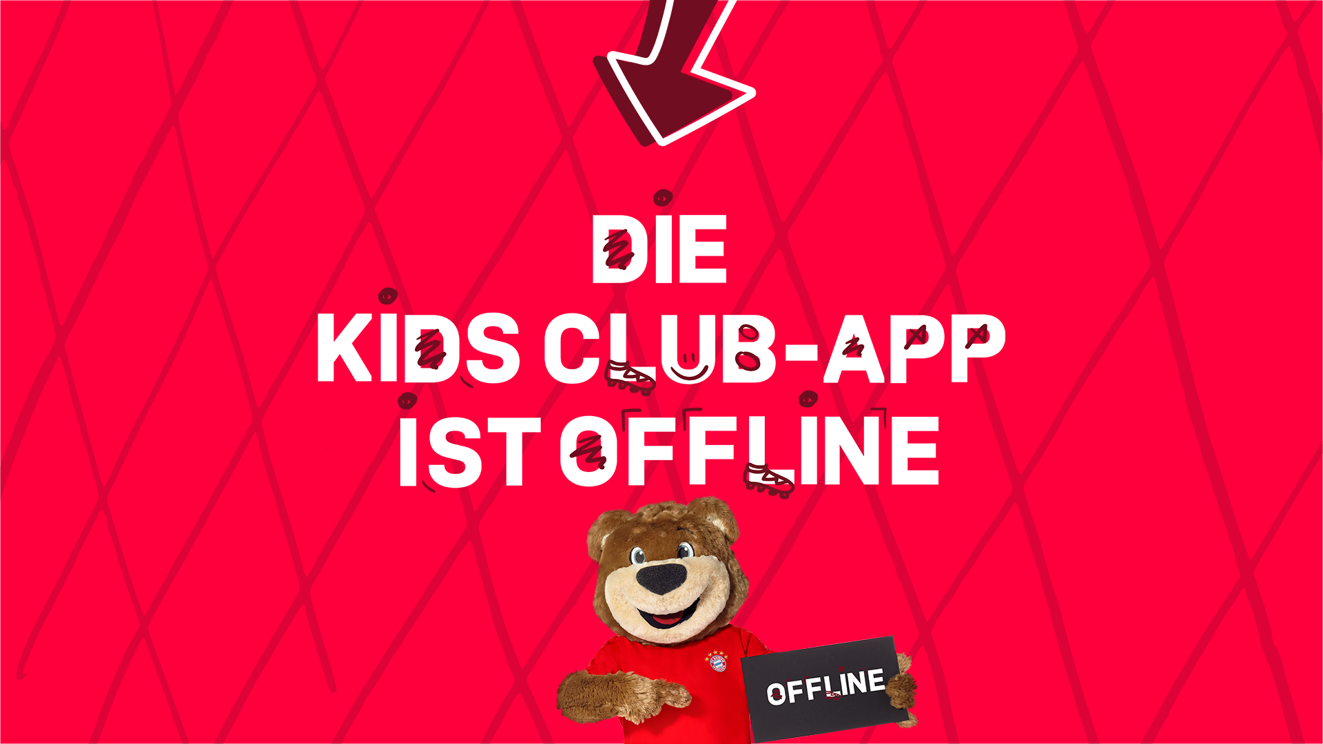 Die KIDS CLUB-App ist offline